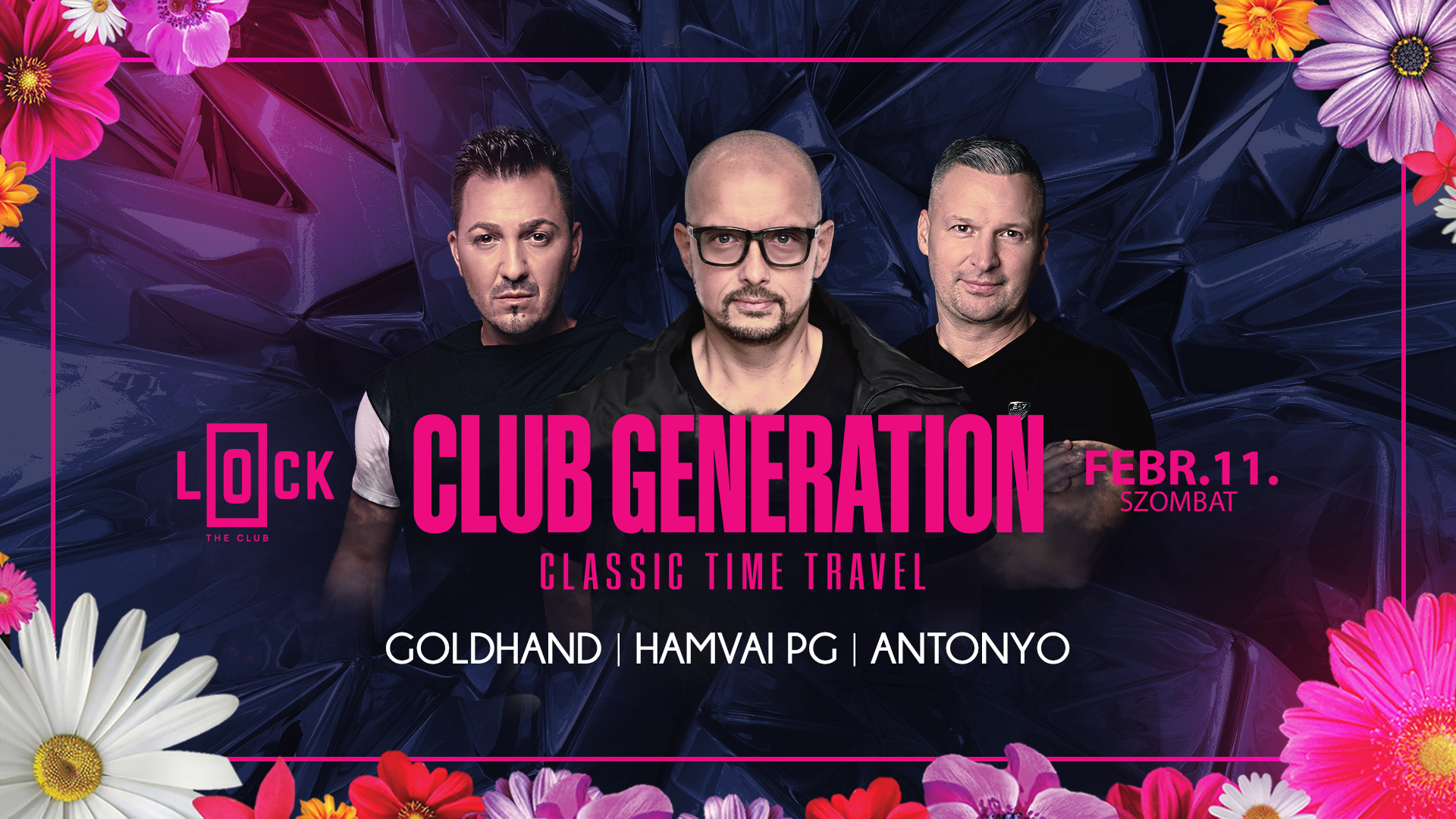 CLUB GENERATION Classic Time Travel - LOCK BUDApest
