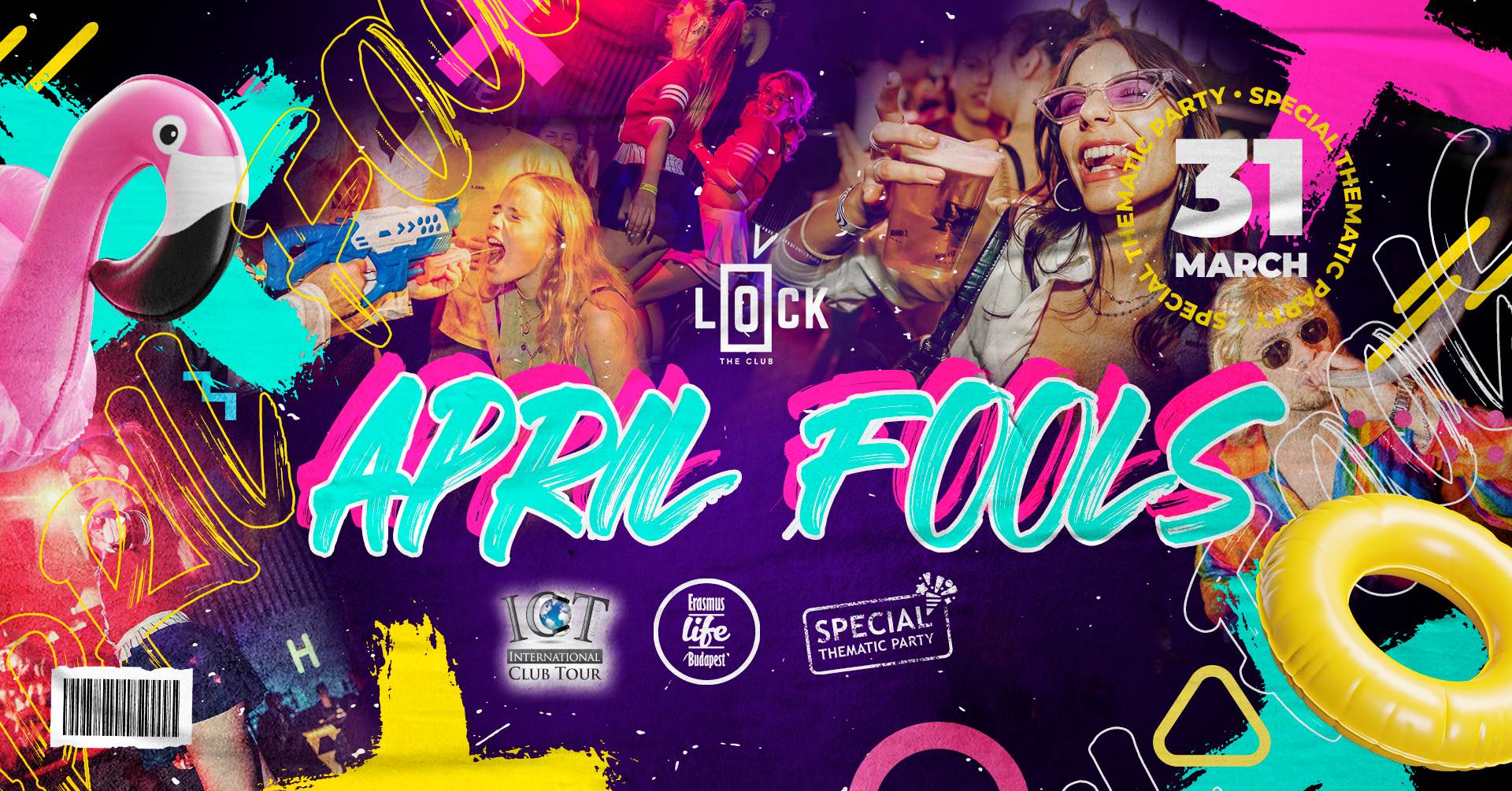 International - April FOOLS Party @ Lock - LOCK BUDApest